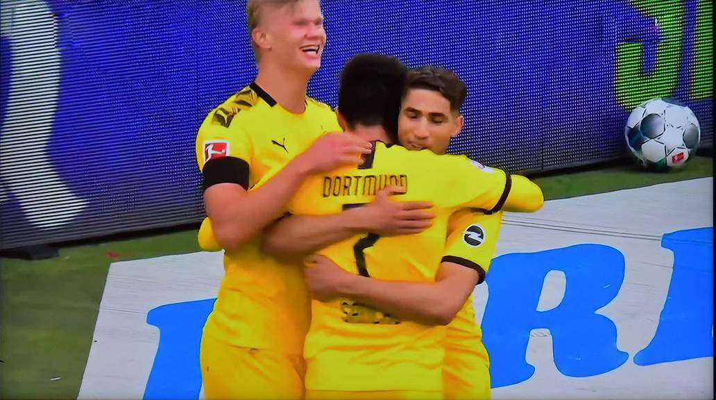Dortmund 2-0 Wolfsburg: Hakimi, Guerreiro help BVB to register straight ...