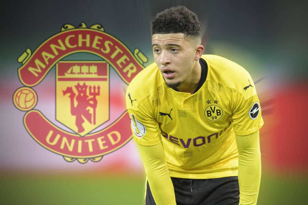 Jadon Sancho unveiled as a Manchester United player - Anytime Football